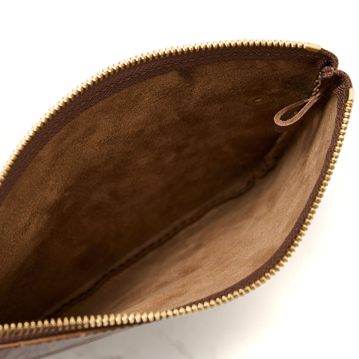 SQUARE ZIP & SNAP POUCH size M -LEATHER – THE BOOTS SHOP ONLINE